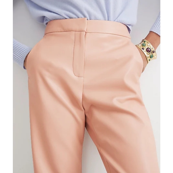 J. Crew | Pants & Jumpsuits | 3 Jcrew Kate Straightleg Pant In Faux ...